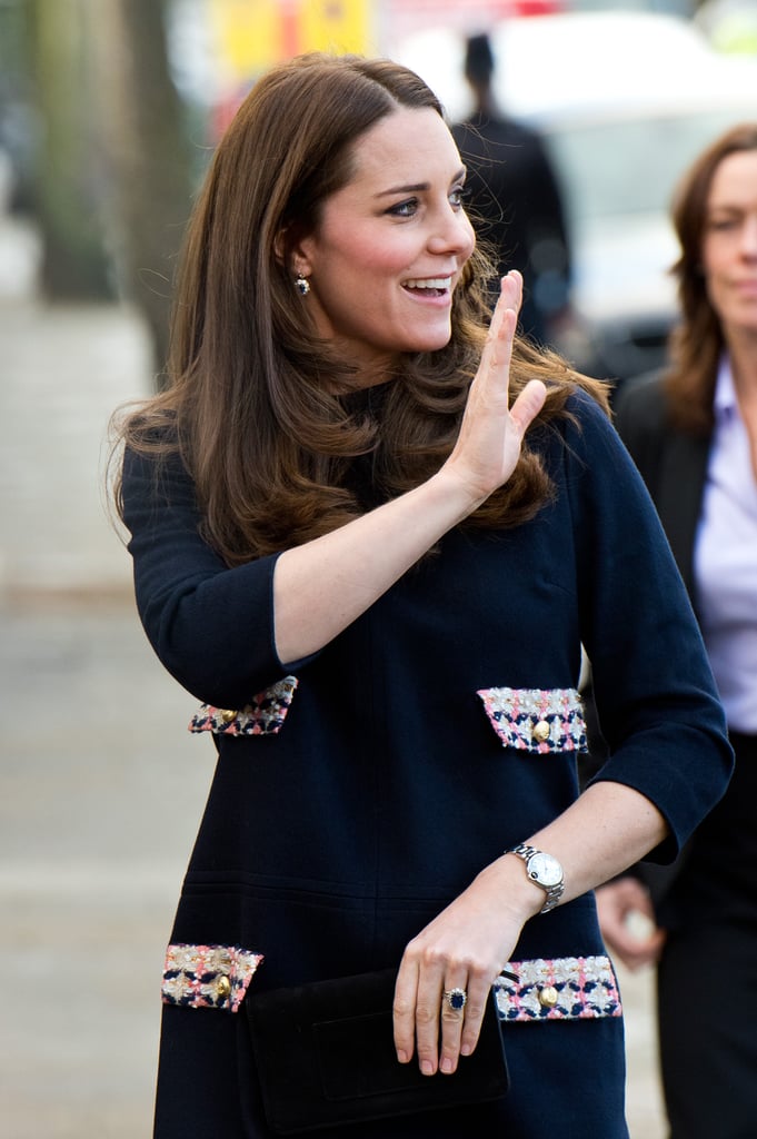 Kate Middleton at the Clore Art Room in London | Pictures | POPSUGAR ...
