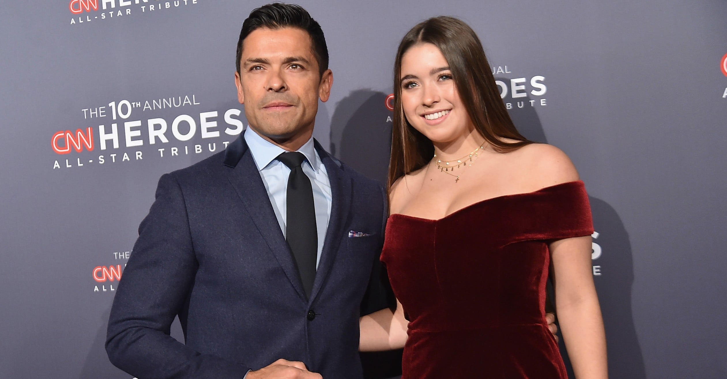Mark Consuelos and Lola Consuelos at CNN Heroes Event 2016 | PS Celebrity