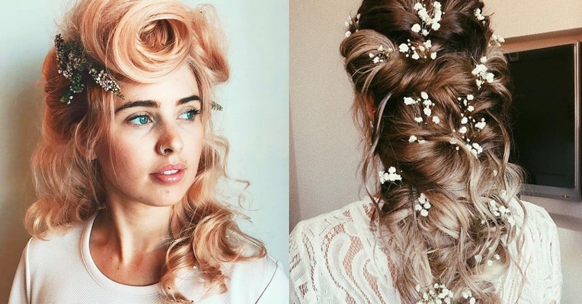 Flowers in Wedding Hair | POPSUGAR Beauty