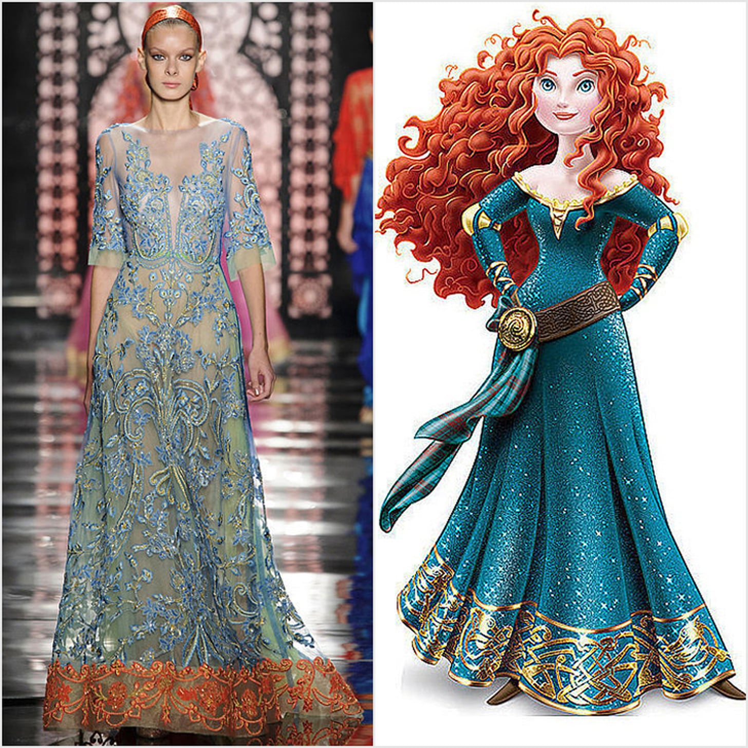 Disney Princess Dresses From the Runway Spring 2016 | PS Fashion