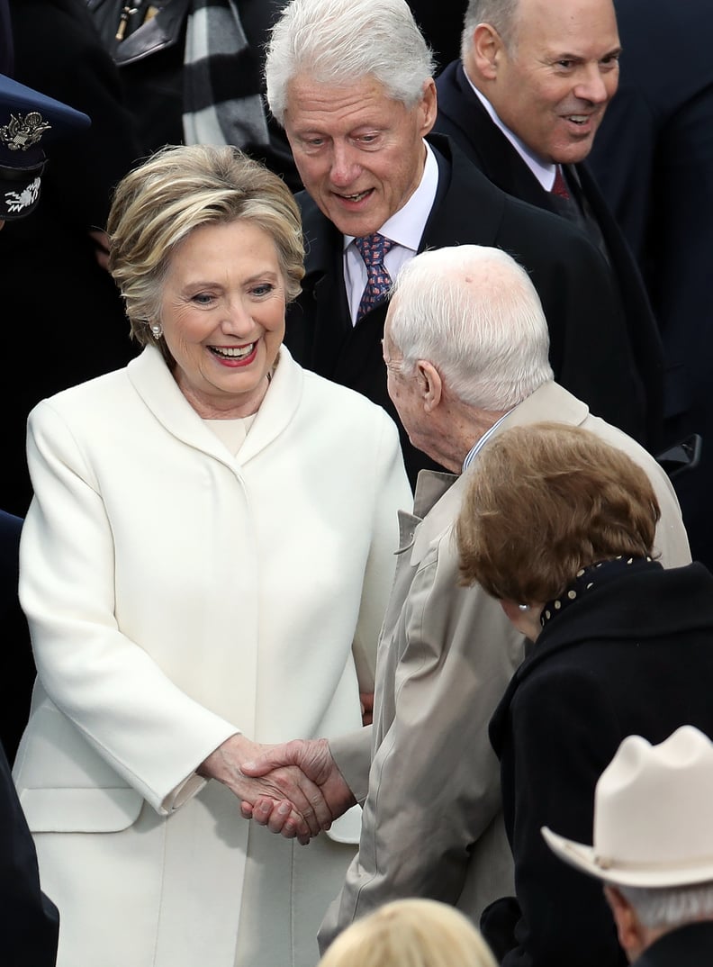 Hillary Clinton's Ralph Lauren Suit Inauguration Day 2017 | PS Fashion