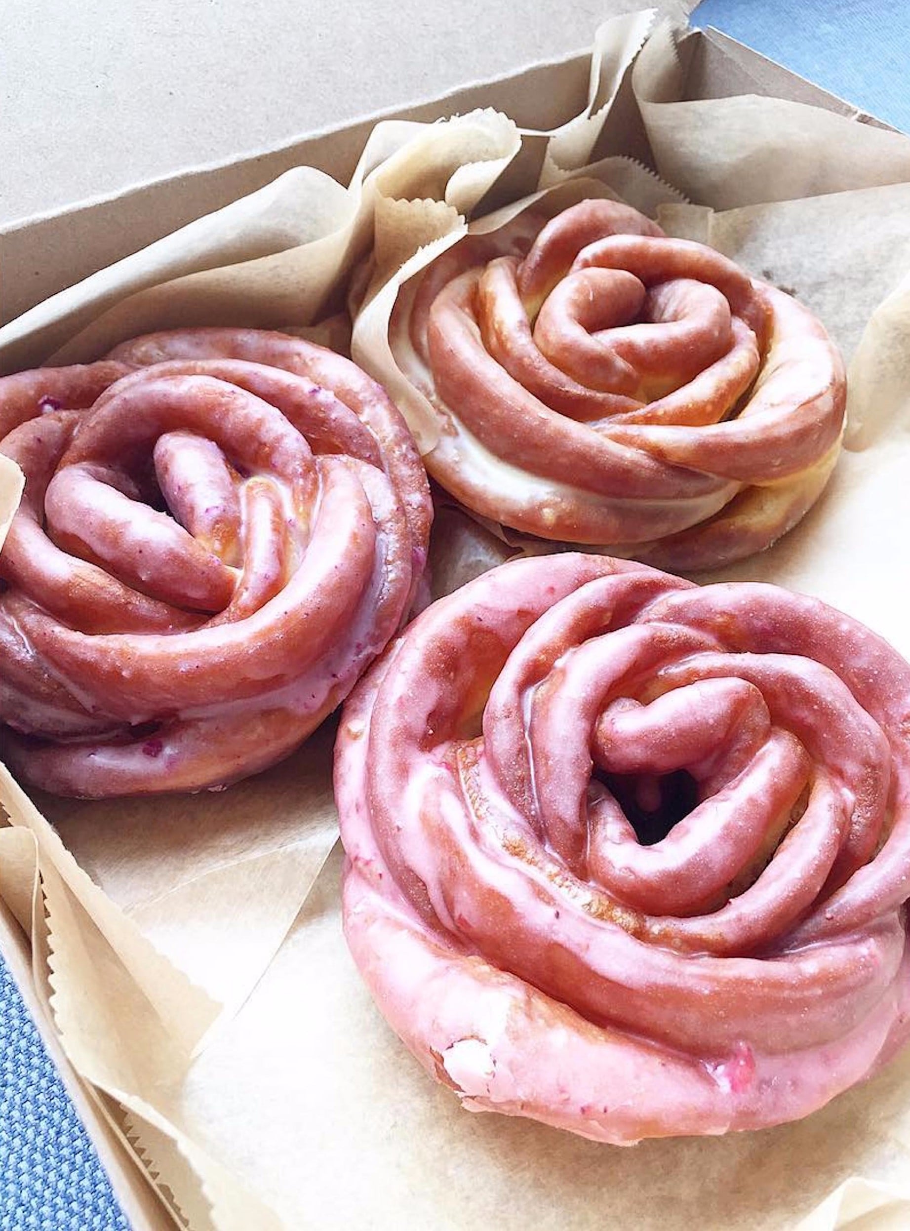 Rose-Shaped Doughnuts | PS Food