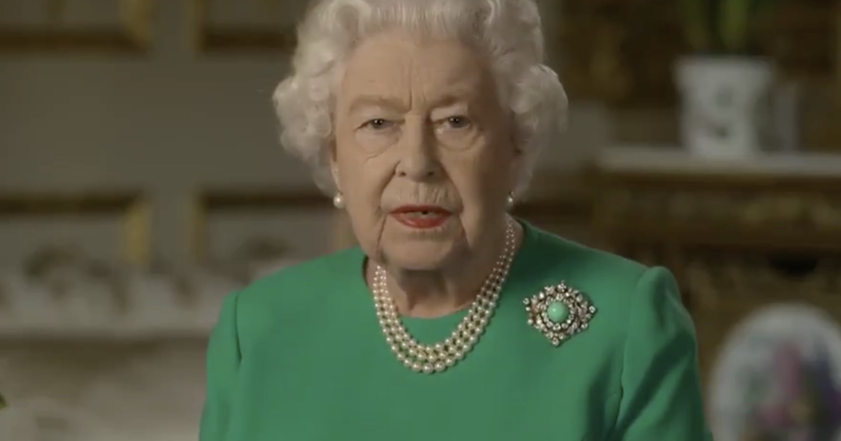 Queen Elizabeth II Addresses Coronavirus in Televised Speech | POPSUGAR ...