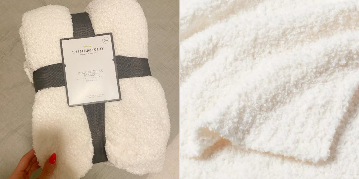 Threshold Cozy Chenille Bed Blanket | Editor Review | POPSUGAR Home