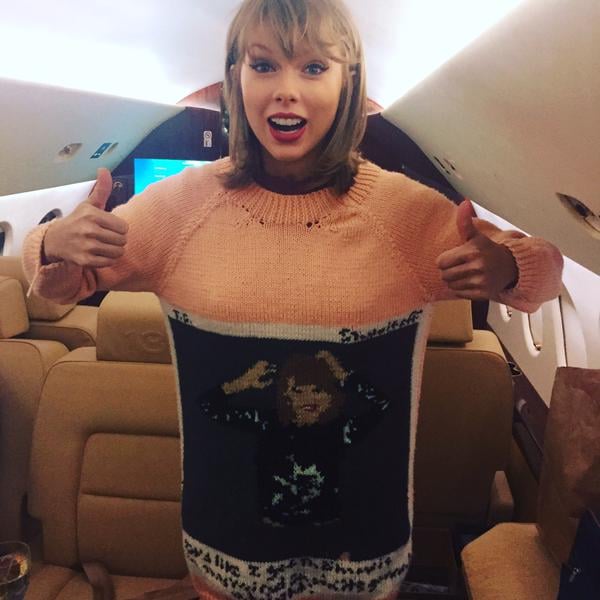Taylor Swift's Handmade Sweater | PS Fashion