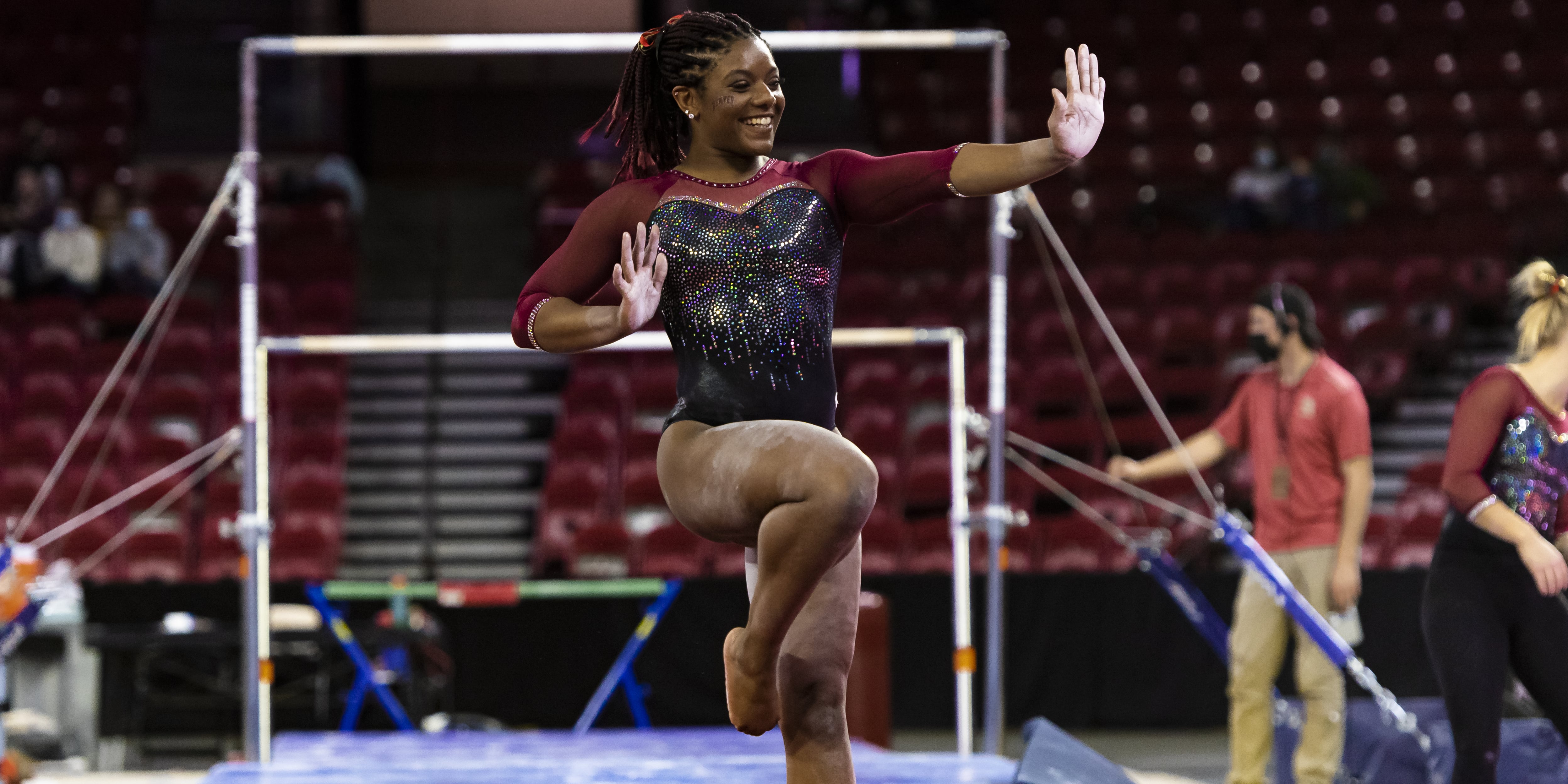 Watch Lynnzee Brown's Destiny's Child 2022 Floor Routine | PS Fitness