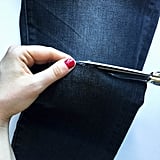 How to Distress Jeans | POPSUGAR Fashion