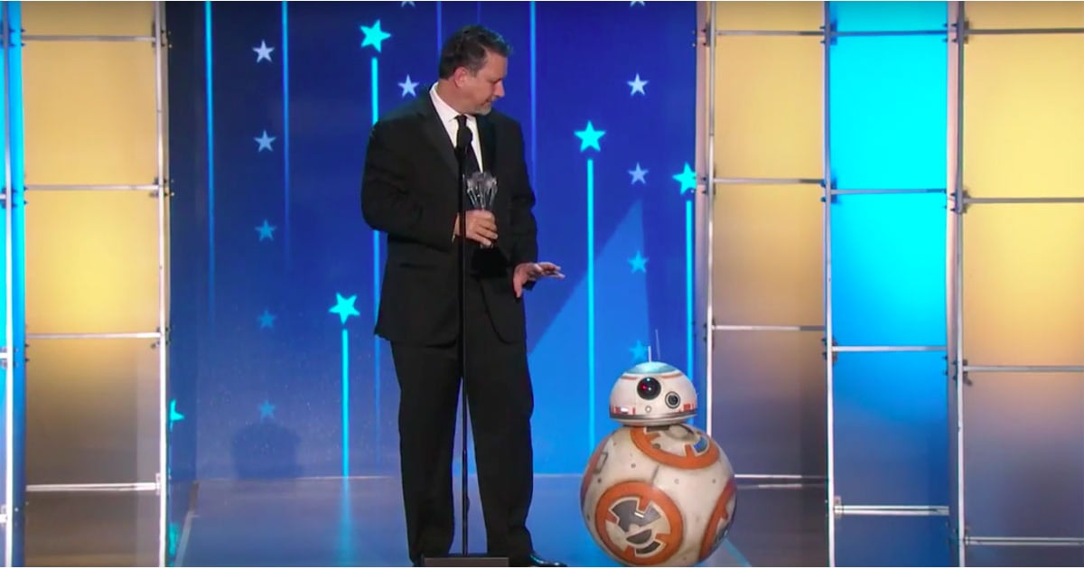 BB-8 at the Critics' Choice Awards 2016 | Video | POPSUGAR Entertainment