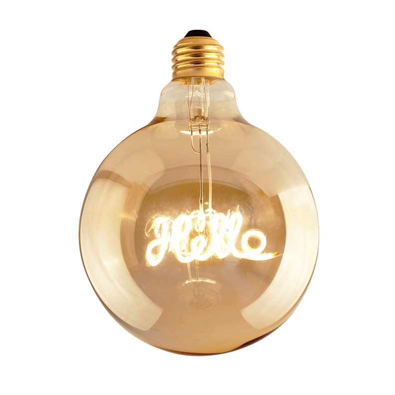 These Light Bulbs Have Words in Them Like "Love" and "Dream" | PS Home