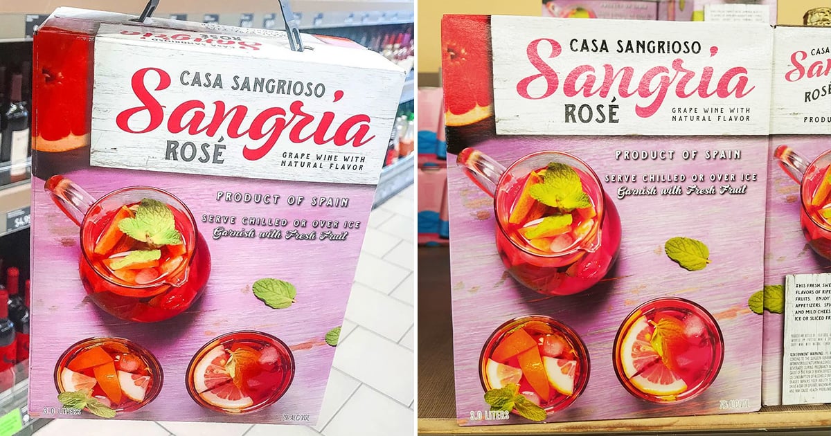 Aldi's Giant Boxed Rosé Sangria Is Back | PS Food