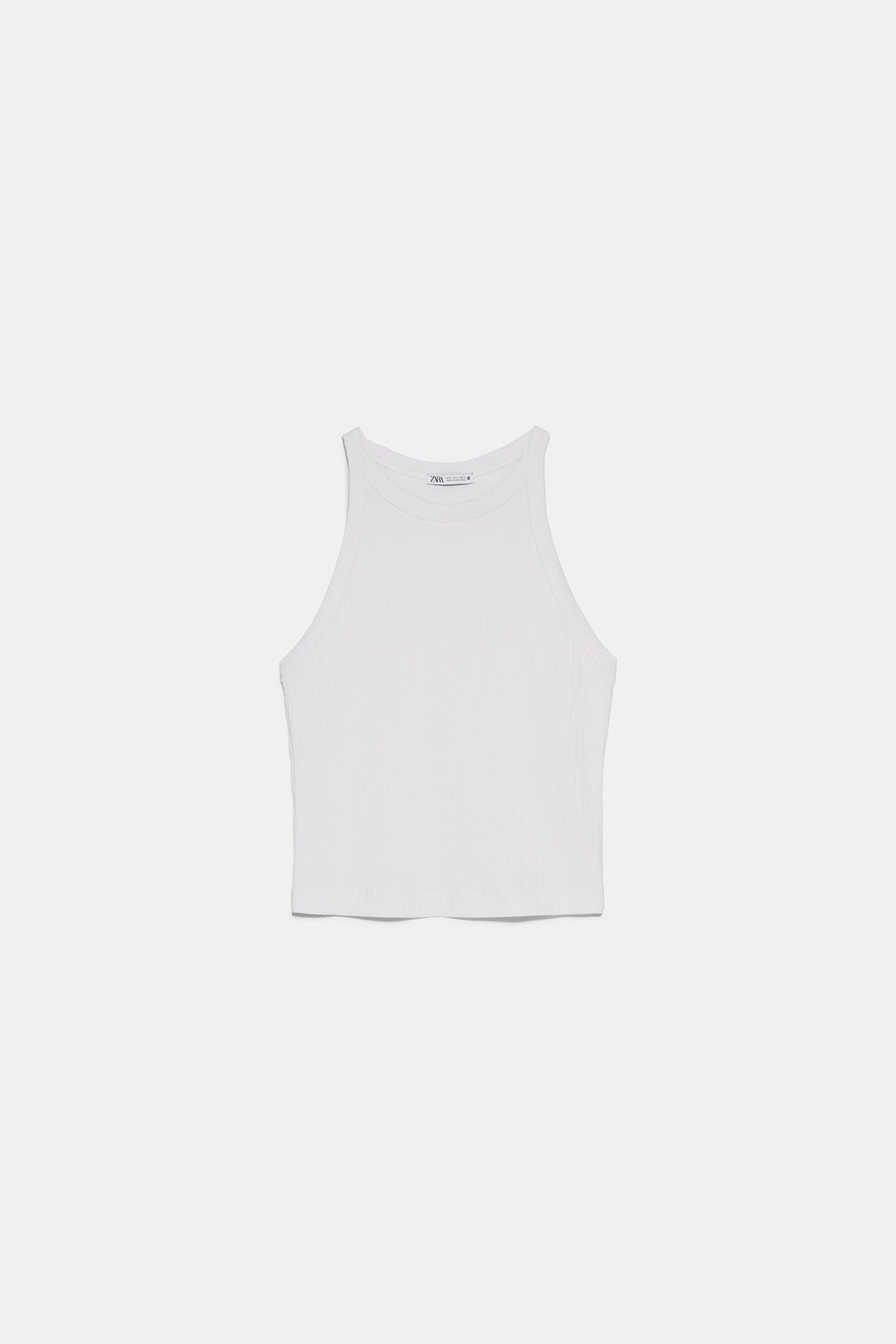 My Favorite Stay Home Look Is a White Ribbed Tank Top | PS Fashion