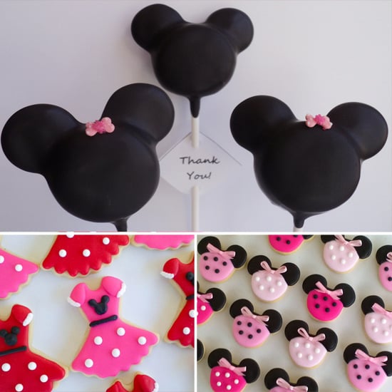 Minnie Mouse Bow Cookies