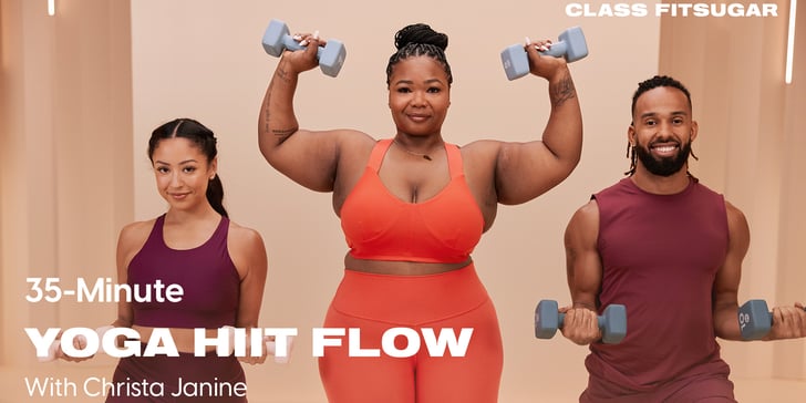 35-Minute Yoga, Strength, and HIIT Fusion Workout | POPSUGAR Fitness