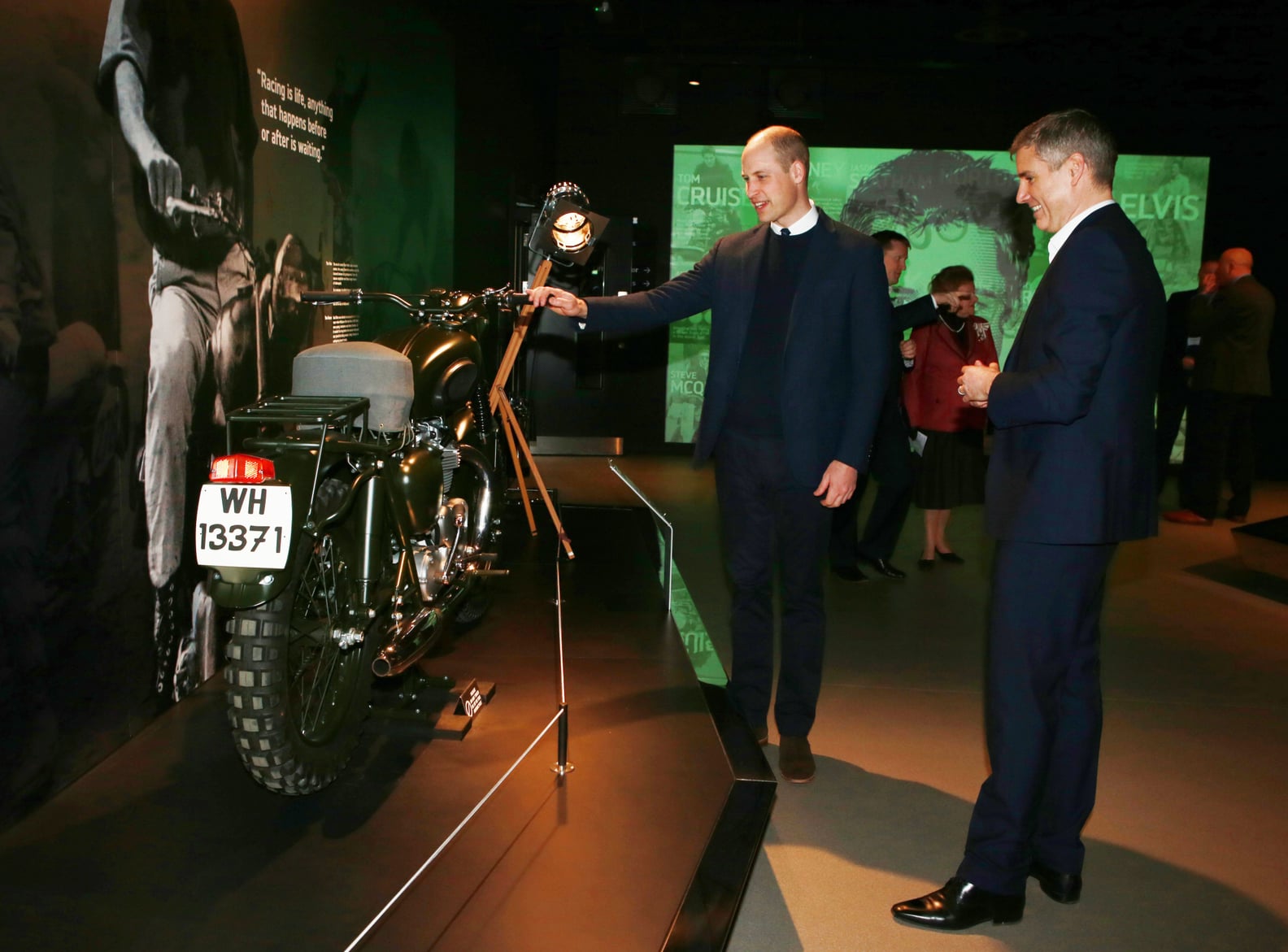 Prince William Riding a Motorcycle February 2018 | PS Celebrity