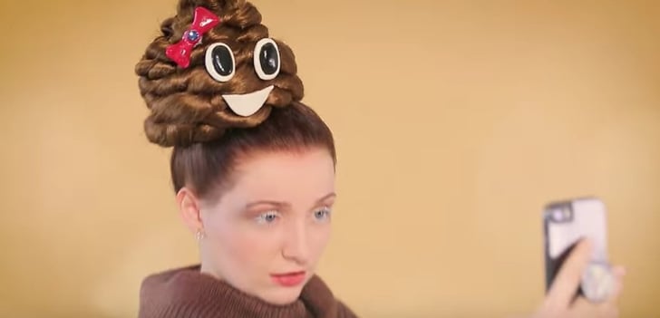 Poop Emoji Hair Tutorial | POPSUGAR Beauty