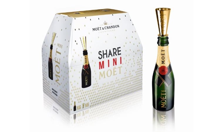 Moet 6-Pack of Mini Champagne Bottles | POPSUGAR Food