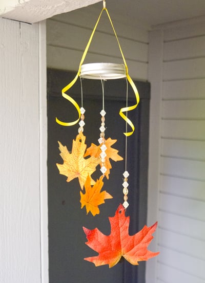 Fall Leaf Mobile | 250 Easy, Fun Ways to Get Crafty With Your Kids ...