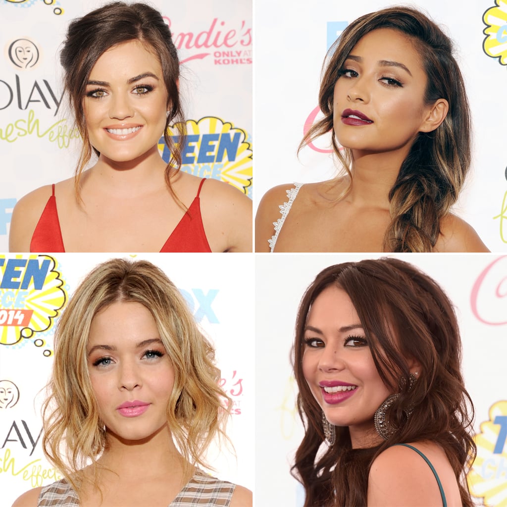 The Pretty Little Liars Cast at the 2014 Teen Choice Awards | POPSUGAR ...
