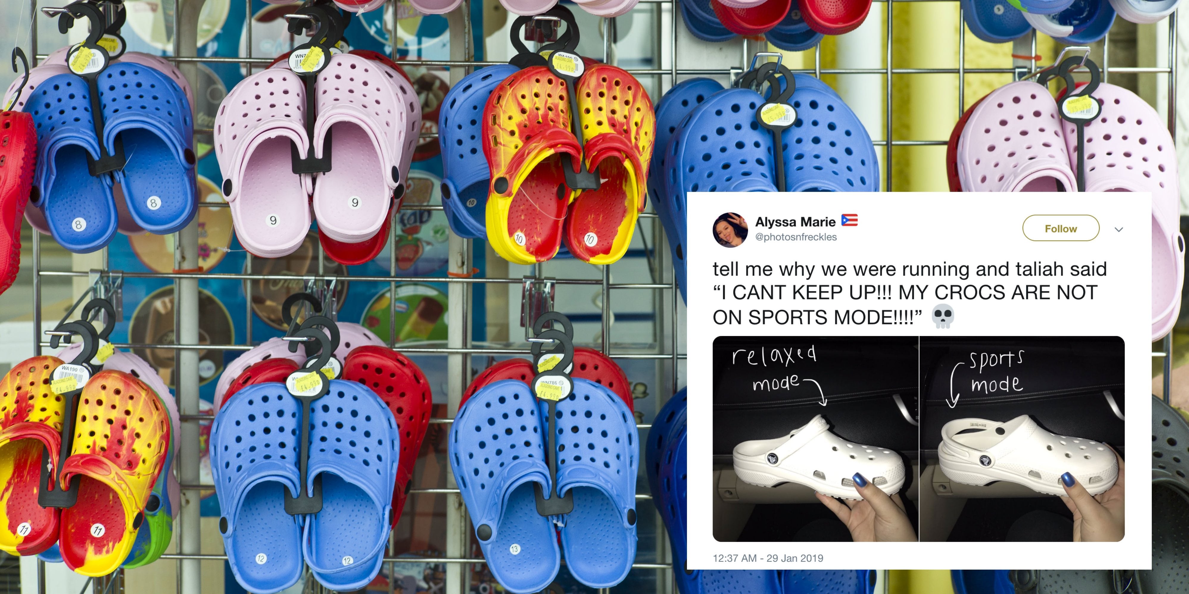 Crocs Sports Mode Twitter Debate | PS Fitness