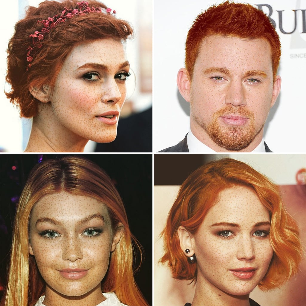 Celebrities As Redheads Instagram Photos Popsugar Beauty