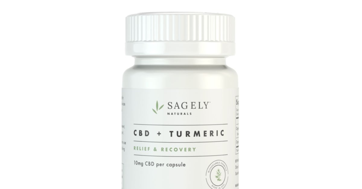 Sagely Naturals CBD Turmeric Capsules | POPSUGAR Fitness