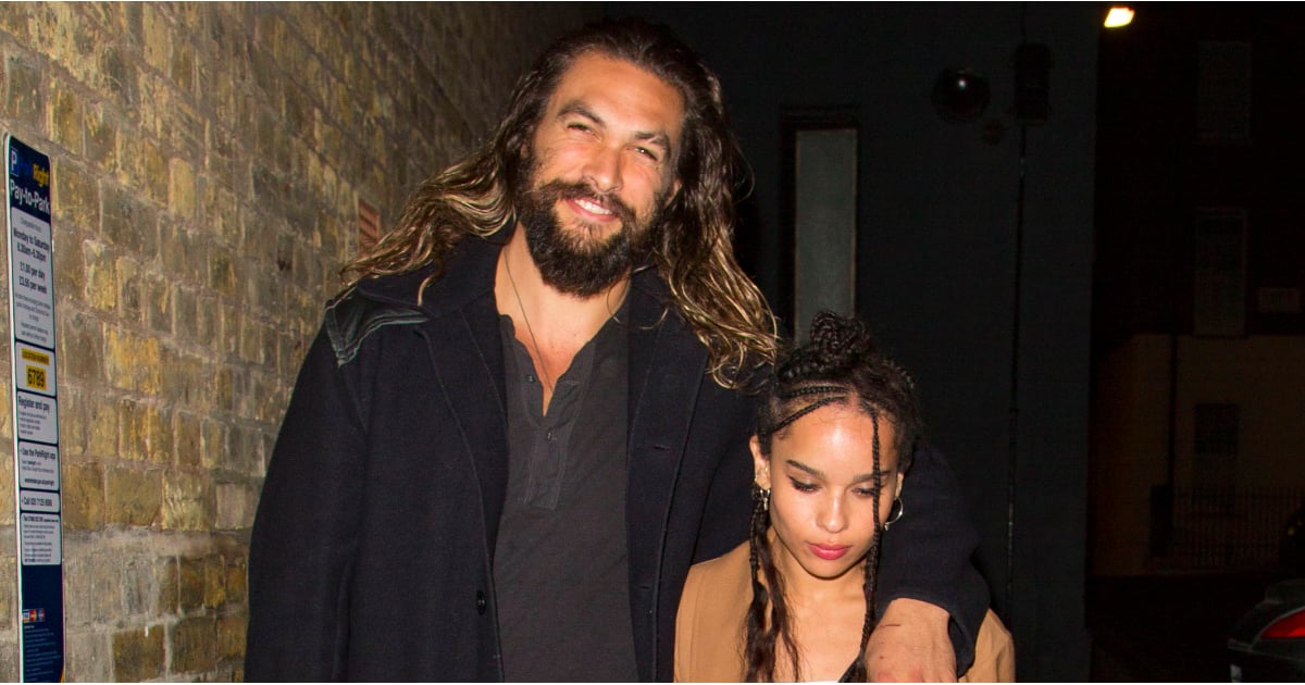 Jason Momoa and Zoe Kravitz Out in London September 2016 | POPSUGAR ...