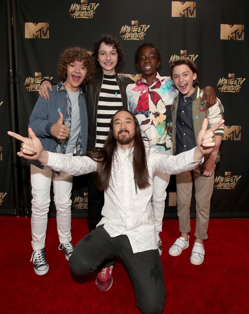 Stranger Things Cast at 2017 MTV Movie and TV Awards | POPSUGAR Celebrity