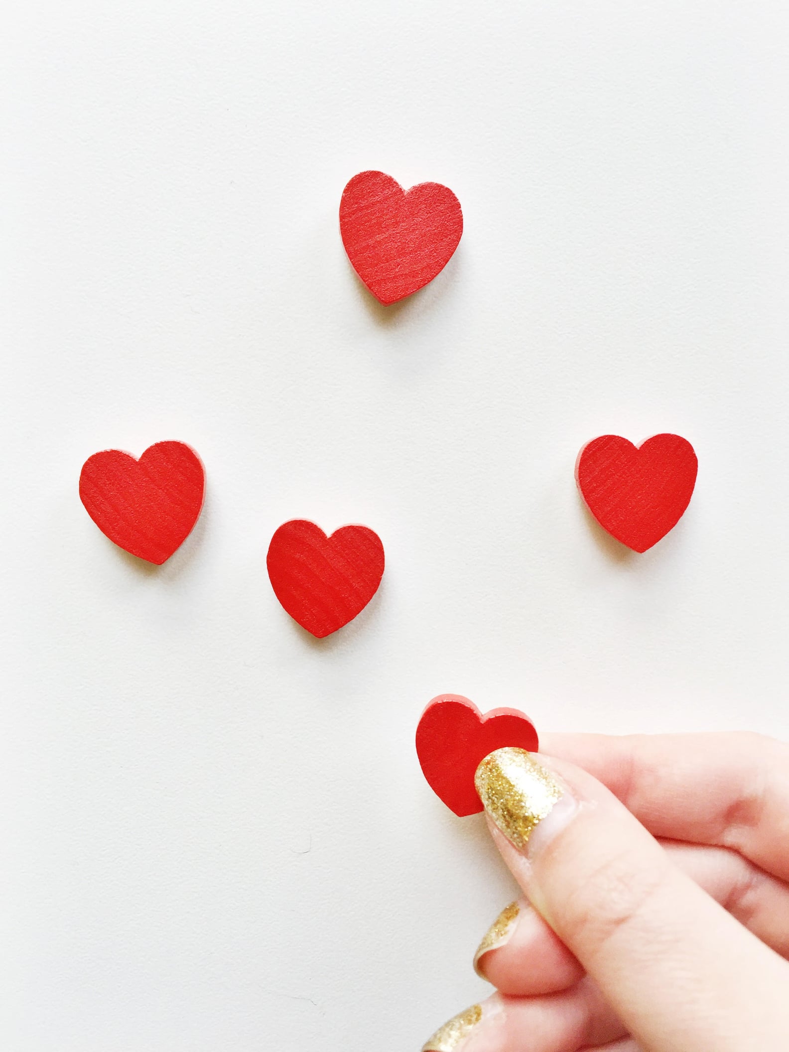 DIY Heart Magnets | PS Love