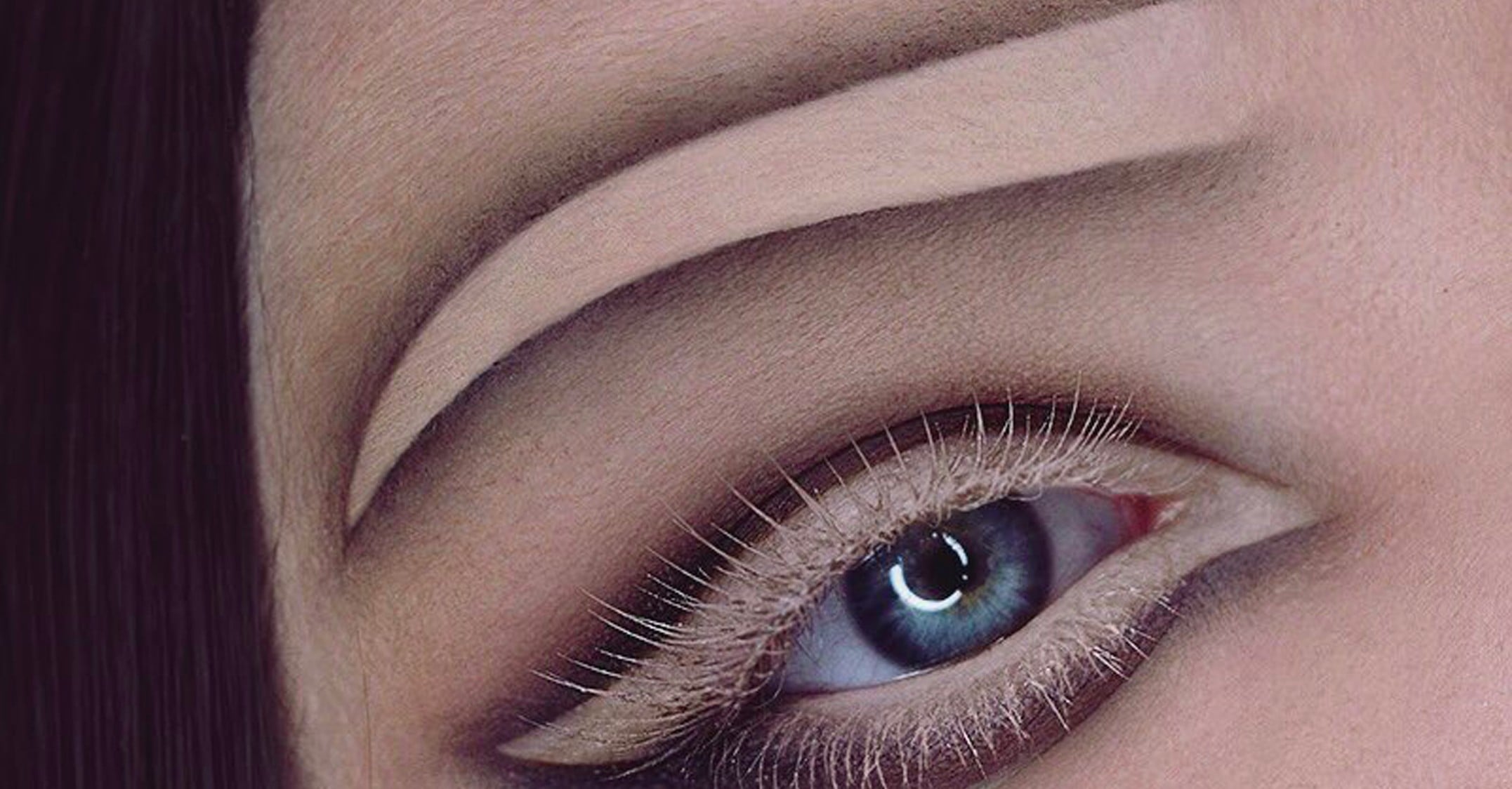 Negative Space Brow Trend | POPSUGAR Beauty