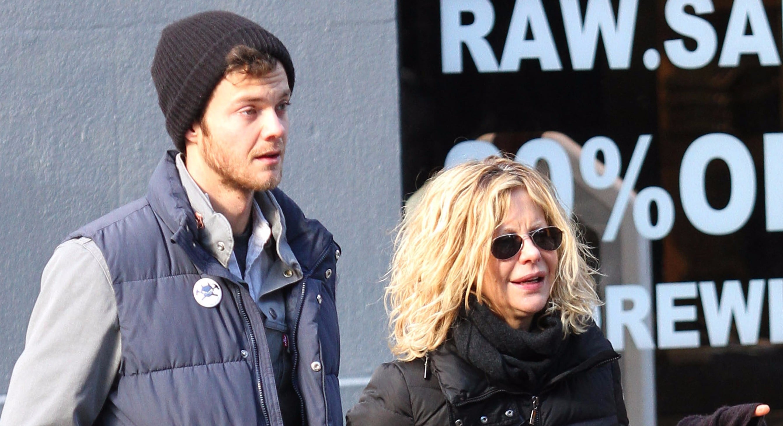 Meg Ryan and Son Jack Out in NYC November 2016 | PS Celebrity