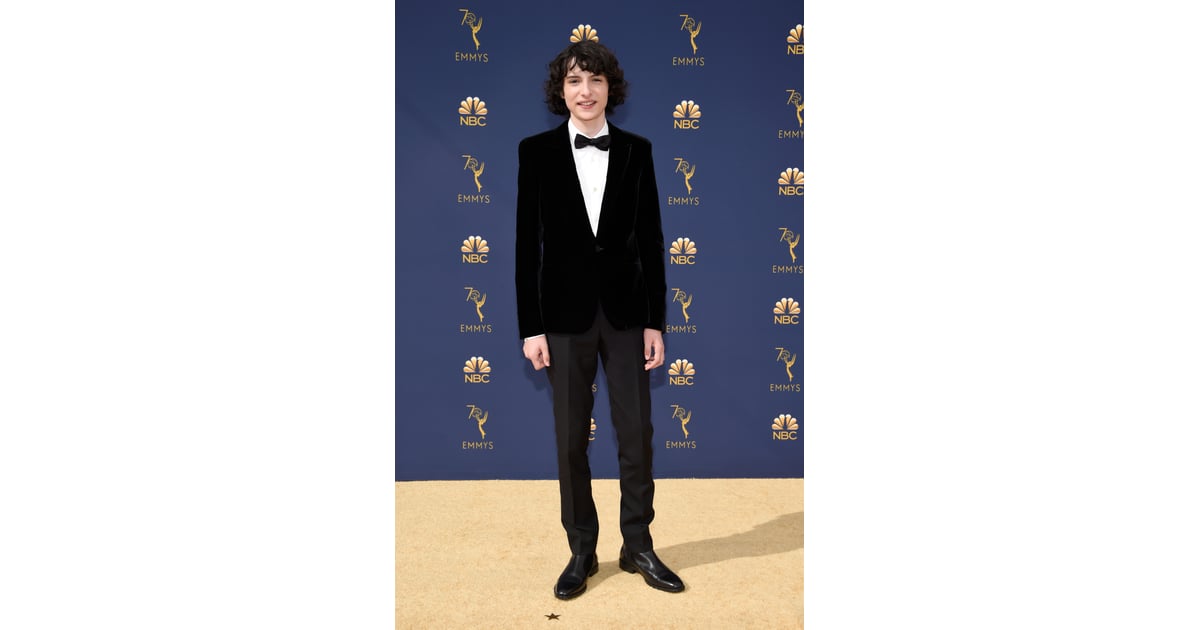 Finn Wolfhard | Emmys Red Carpet Dresses 2018 | POPSUGAR Fashion UK ...