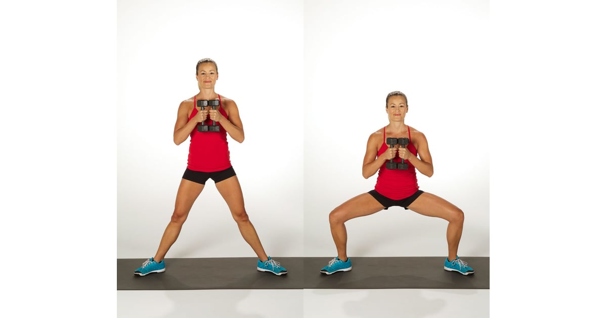 Weighted Sumo Squats Exercises That Give You Curves Popsugar Fitness Middle East Photo 16