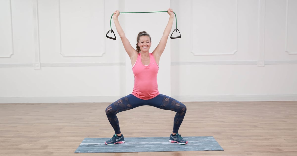 Anna Renderer Shares Exercises For Pregnant Women | POPSUGAR Fitness