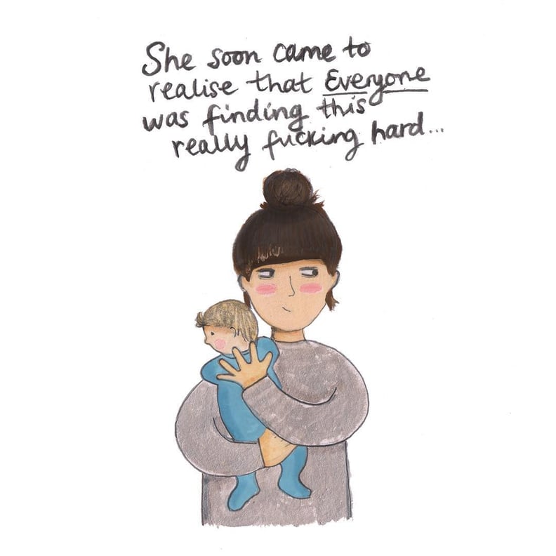 Mom Cartoons by Helene the Illustrator | PS Family