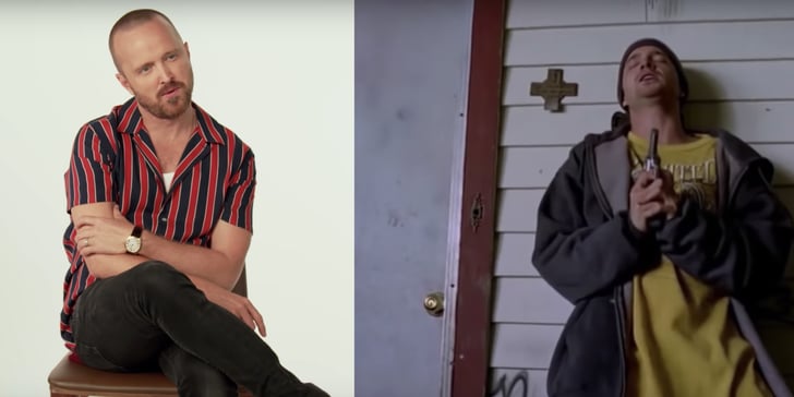 Aaron Paul Reliving Jesse Pinkman's "Bitch" Evolution Video | POPSUGAR ...