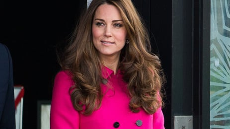 Kate Middleton's Pink Coat | POPSUGAR Fashion