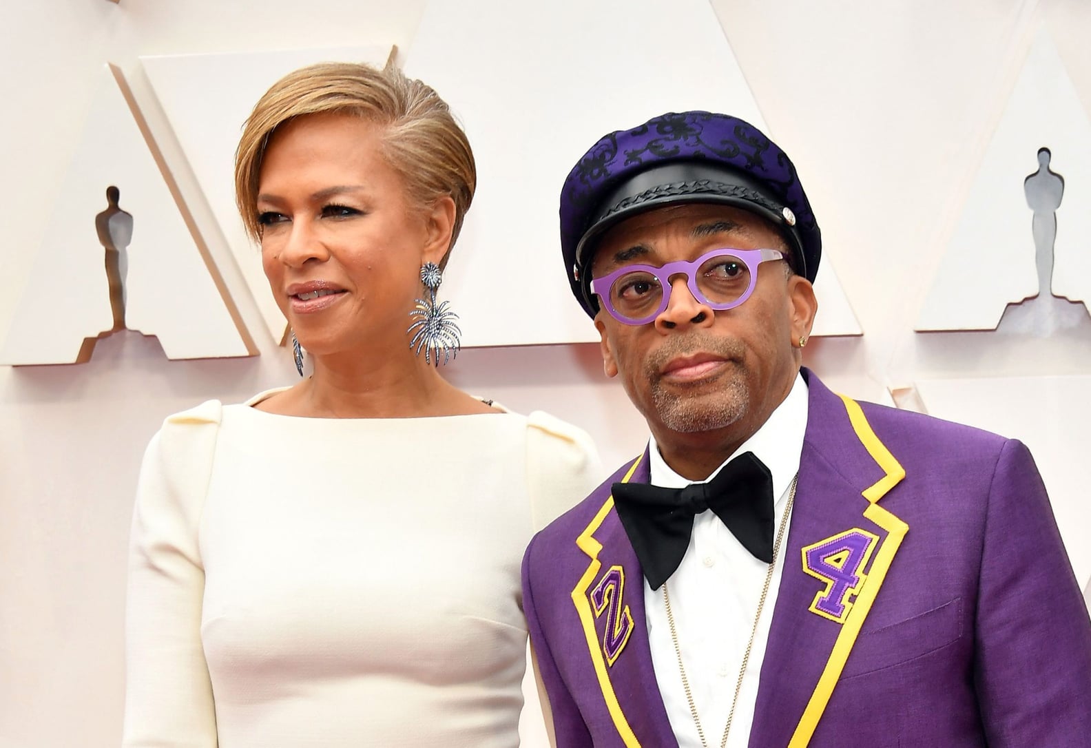 Spike Lee's Suit Honored Kobe Bryant at the Oscars | POPSUGAR Fashion
