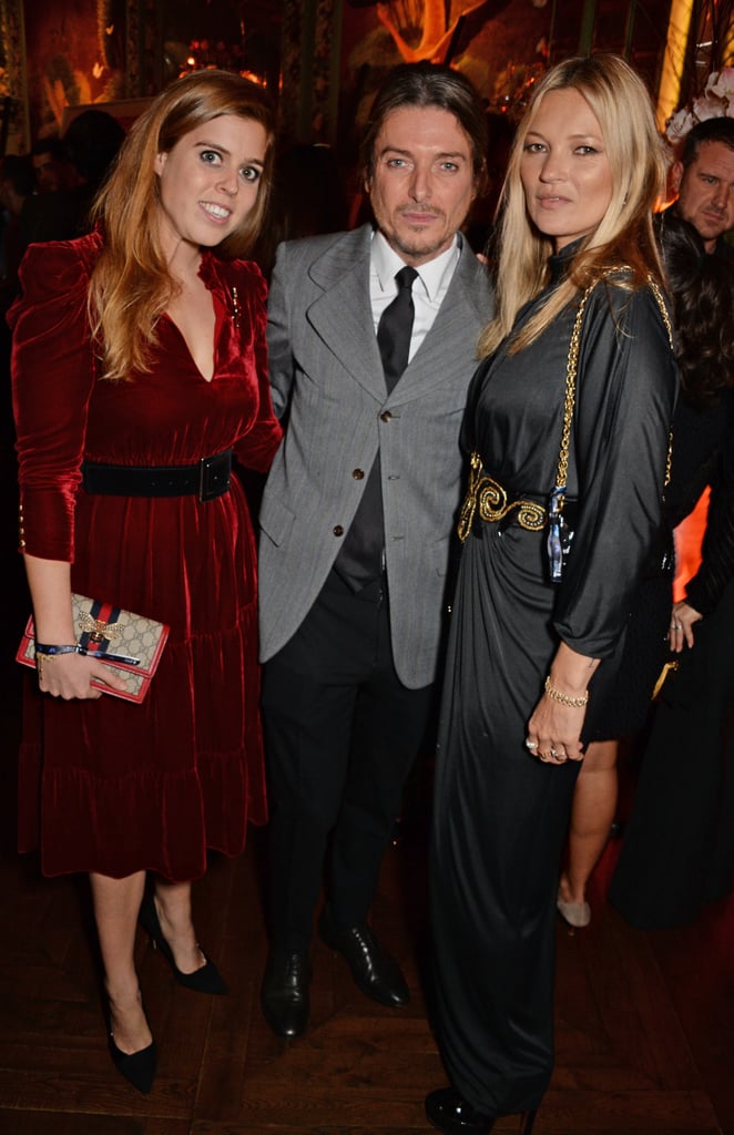 Princess Beatrice's Red Velvet Dress November 2018 | POPSUGAR Fashion