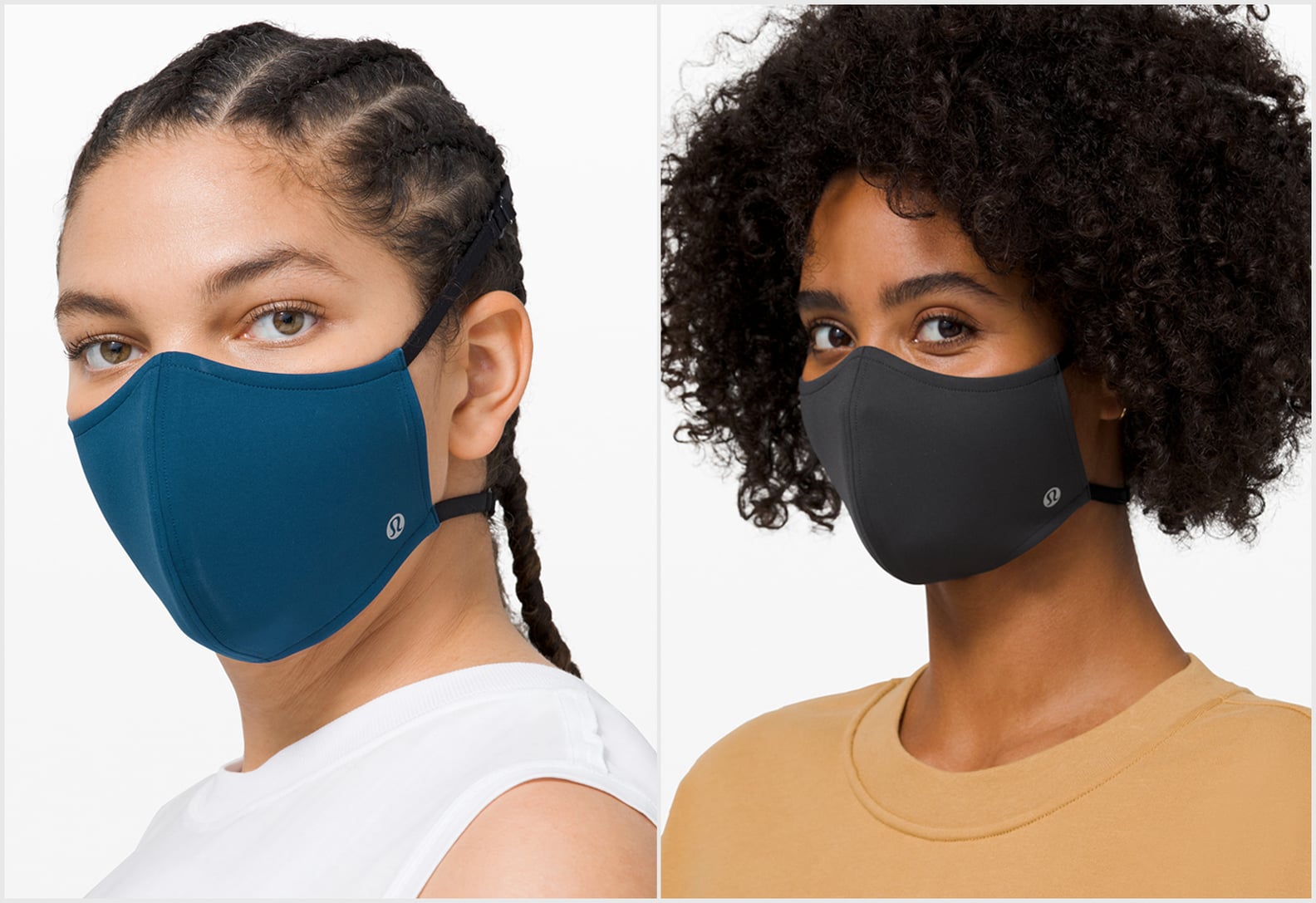 Lululemon's New Double Strap Face Mask For $10 | POPSUGAR Fitness