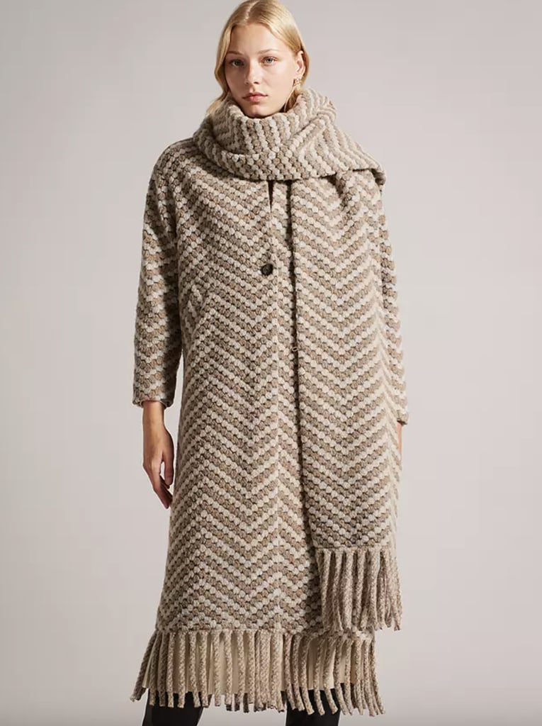 Scarf Coats Are Back For 2024 | POPSUGAR Fashion UK