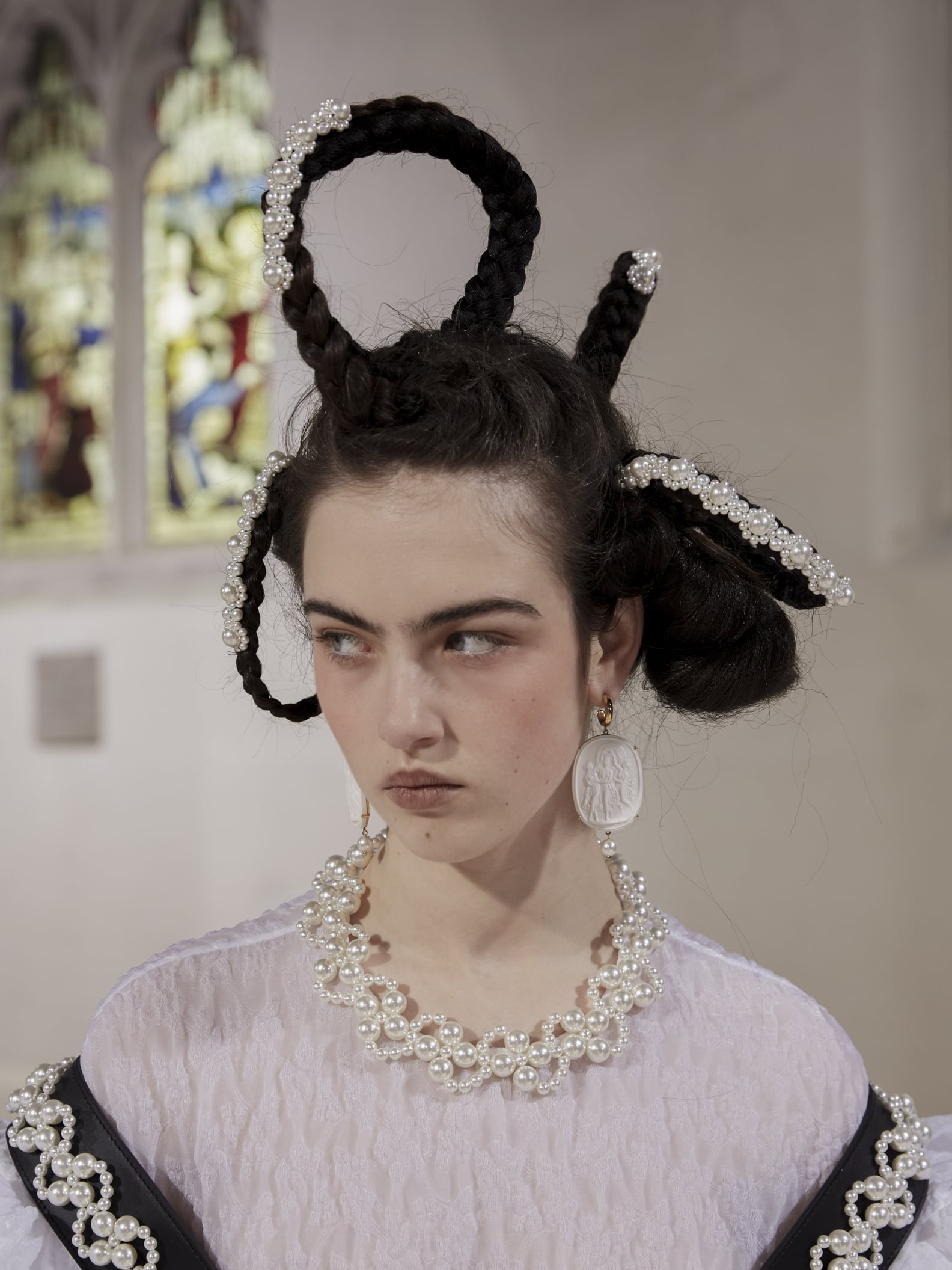 Simone Rocha Fall 2021 Features Patchwork and Regencycore | PS Fashion
