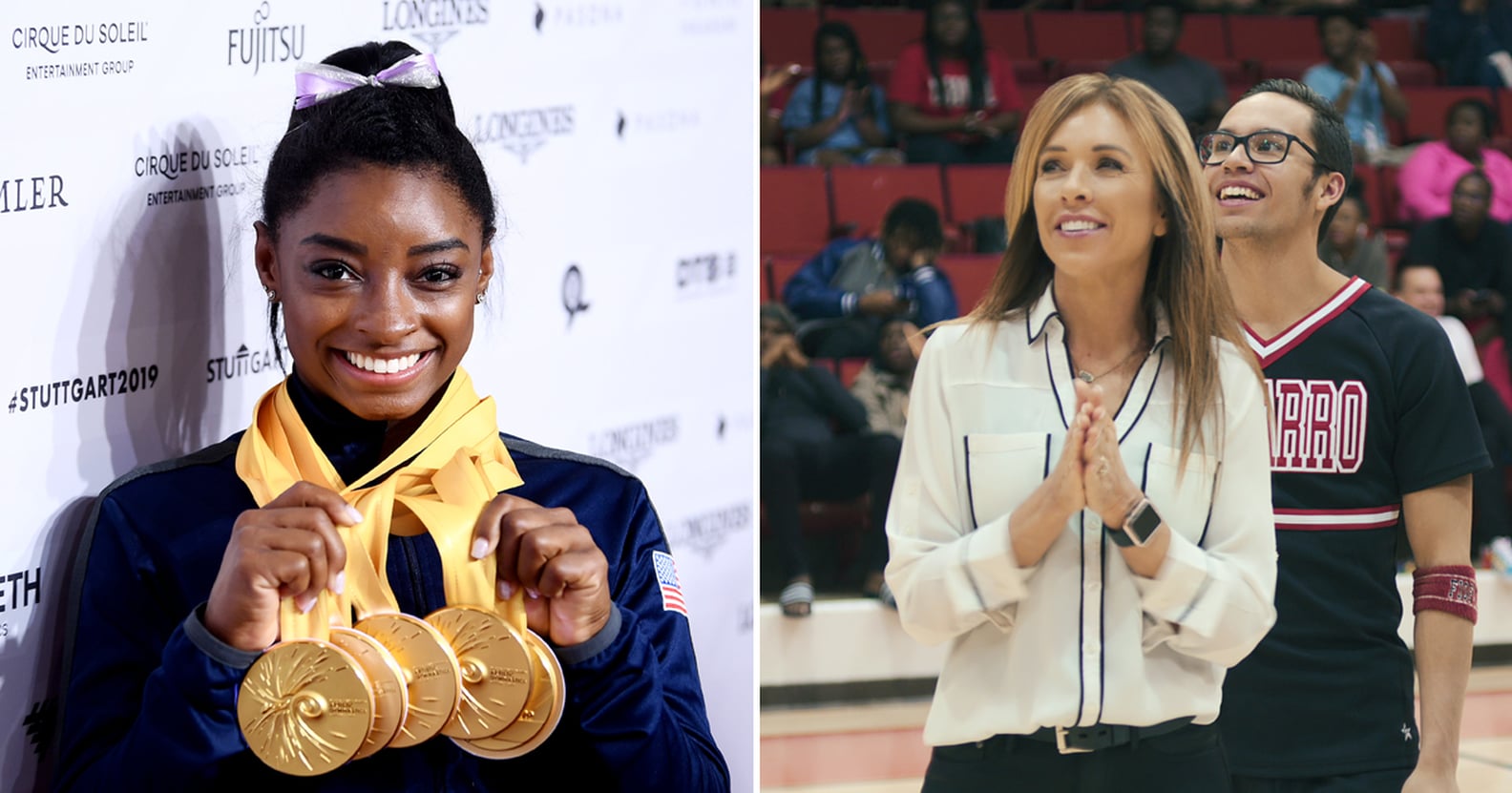Simone Biles Tweets About Joining Navarro Cheer of Netflix | POPSUGAR ...