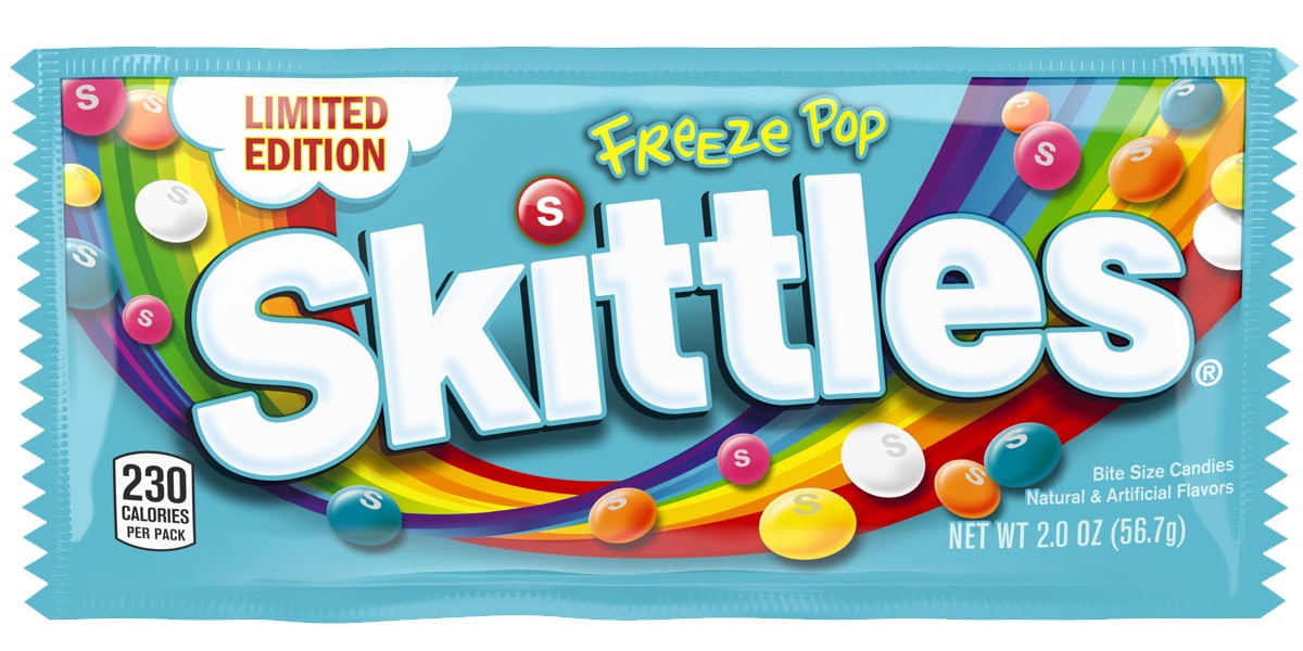 Limited Edition Freeze Pop Imposter Skittles Summer 2019 | PS Food