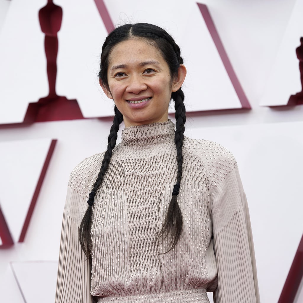 Chloé Zhao's Braids and No Makeup at the Oscars 2021 | POPSUGAR Beauty