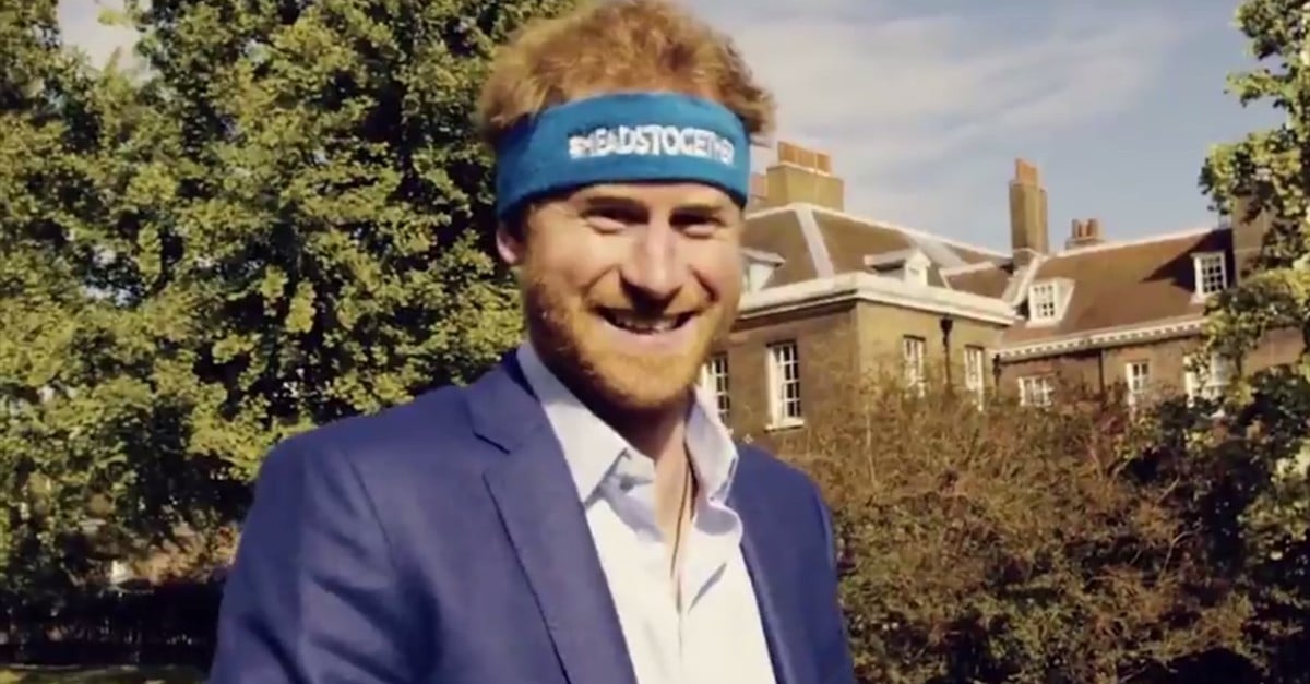 Prince Harry Heads Together Campaign Video October 2016 | POPSUGAR ...