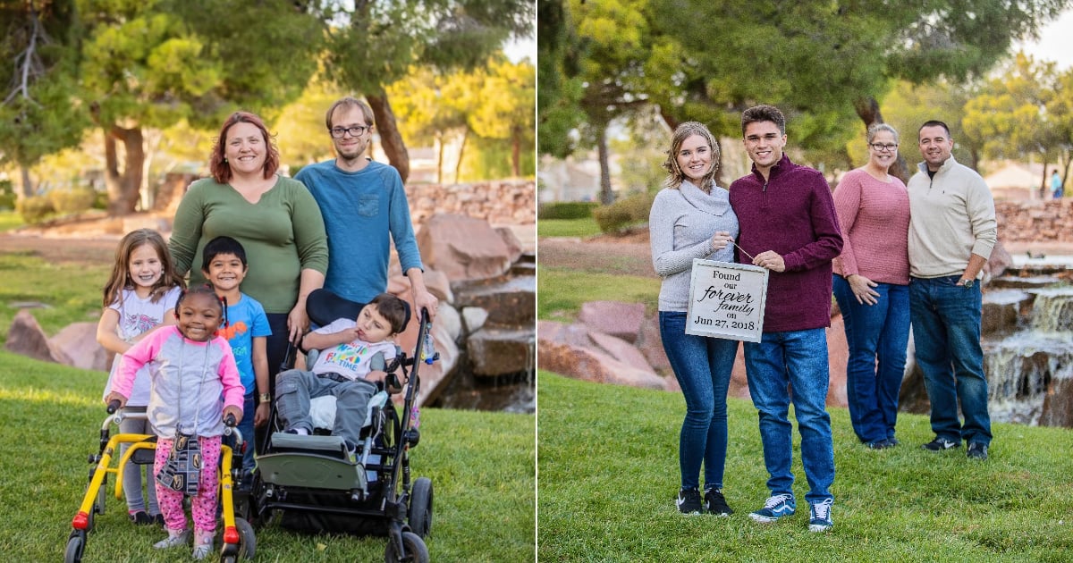 Photographer's Heartwarming Adoption Photo Shoot | POPSUGAR Family