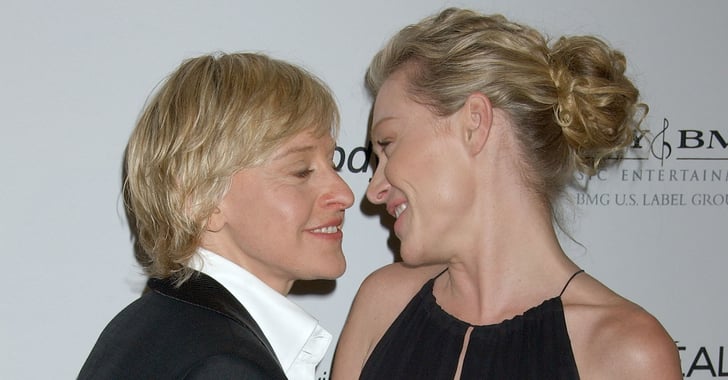 Ellen DeGeneres and Portia de Rossi PDA Pictures | POPSUGAR Celebrity