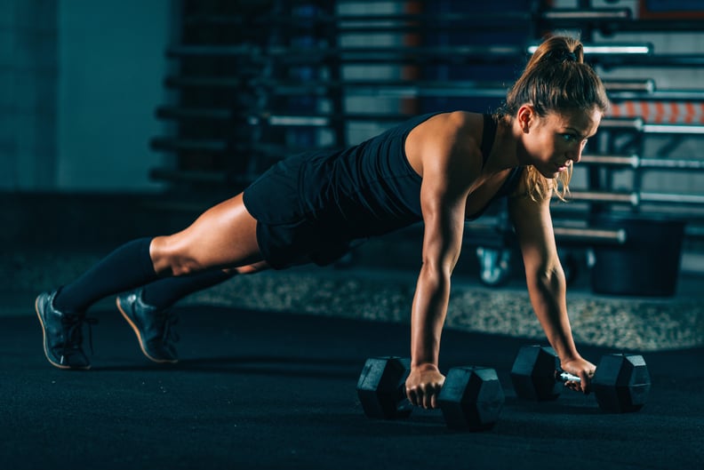 Triceps Workout With Dumbbells | POPSUGAR Fitness
