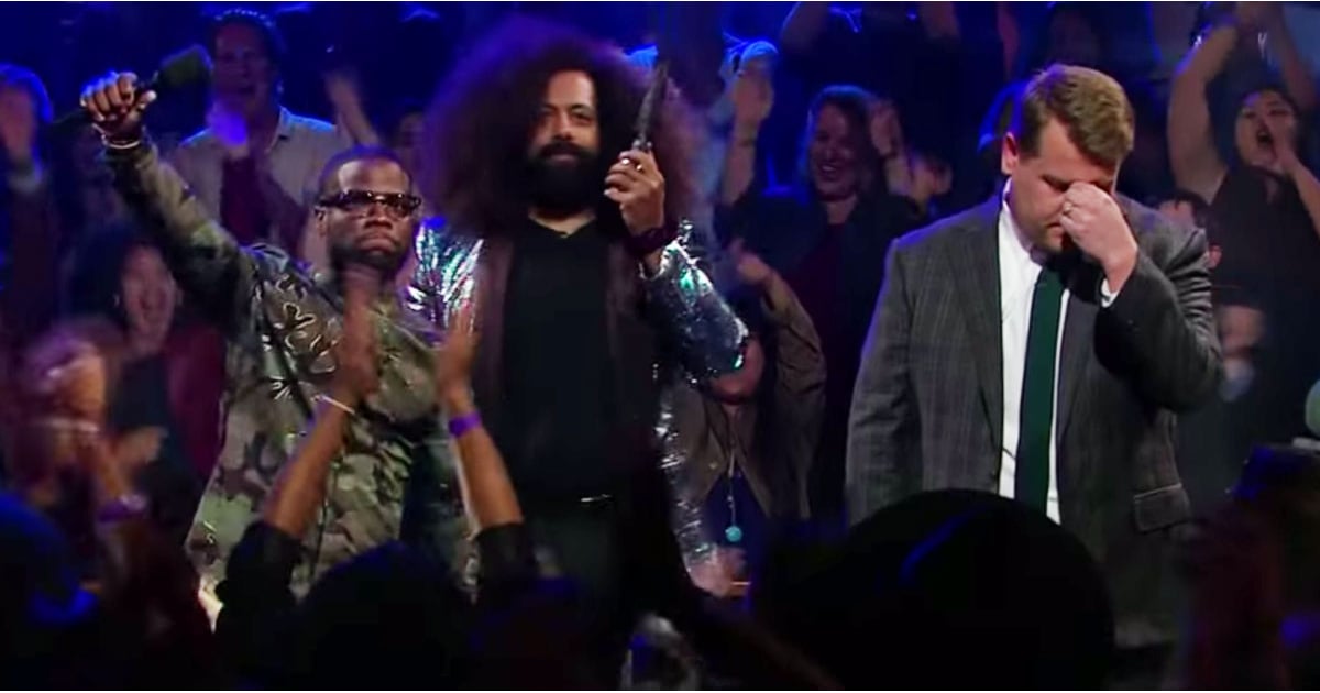 Kevin Hart and James Corden Rap Battle Video | POPSUGAR Celebrity