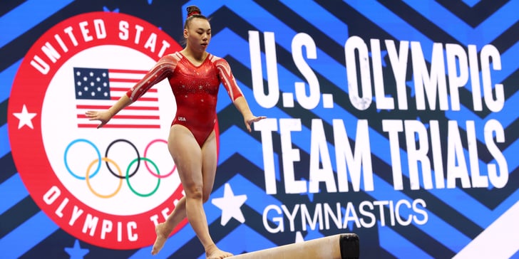 Gymnast Emily Lee Climbs a Rope After Achilles Surgery | POPSUGAR Fitness